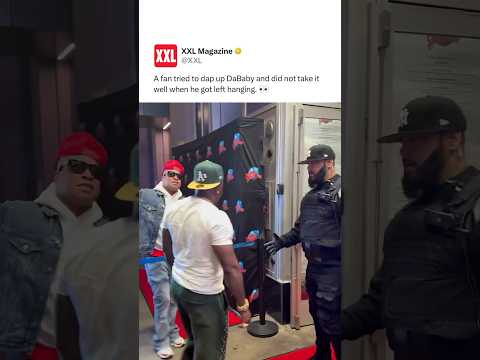 Fan goes off on DaBaby after this 👀