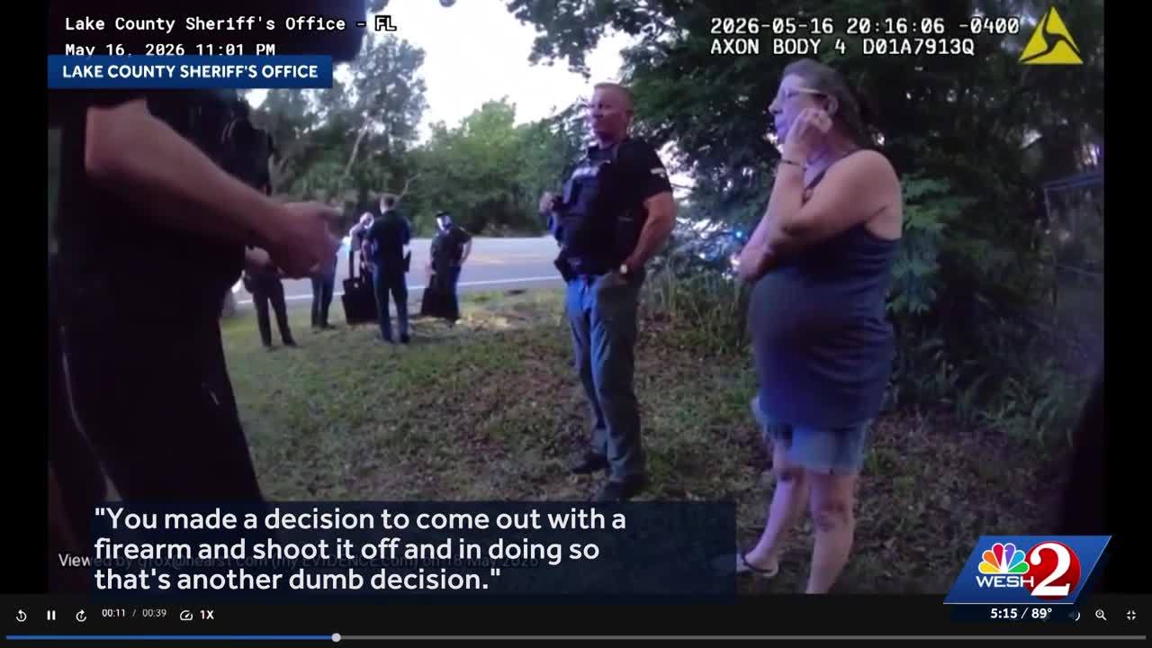 64-year-old Florida woman arrested for firing gun out of frustration