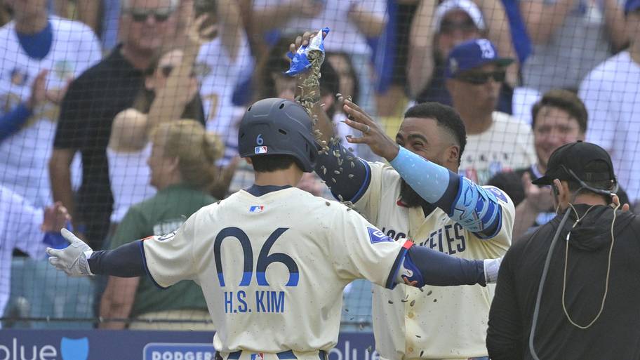 Dodgers lineup vs Padres: Hyeseong Kim starting, Teoscar Hernandez ...