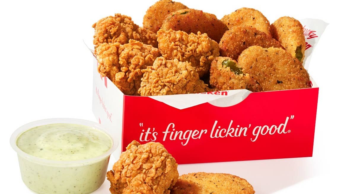 KFC brings back fried pickles this summer with new prickly pear ...