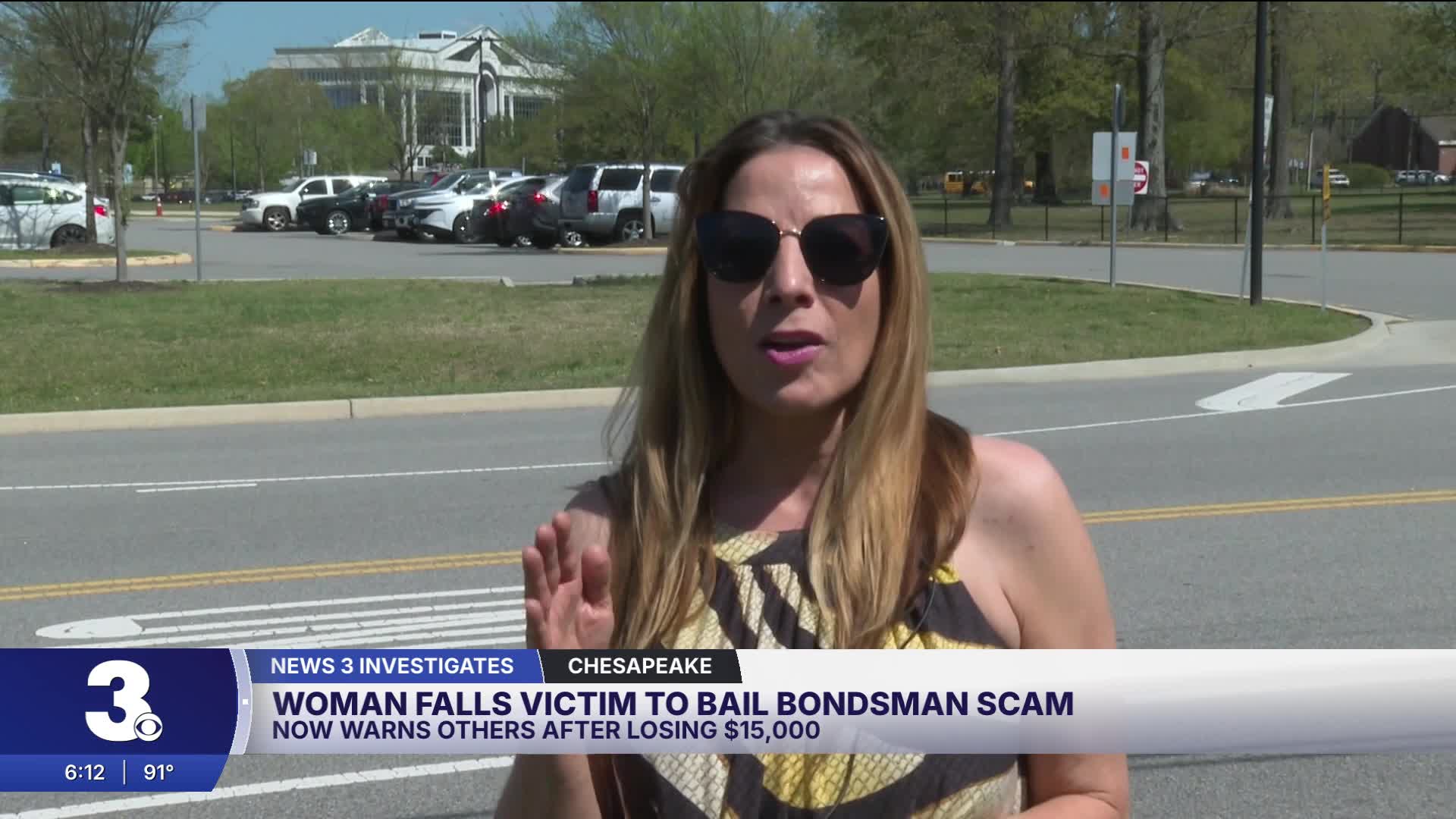 Chesapeake woman loses $15,000 to imposter scam after meeting fake bail ...