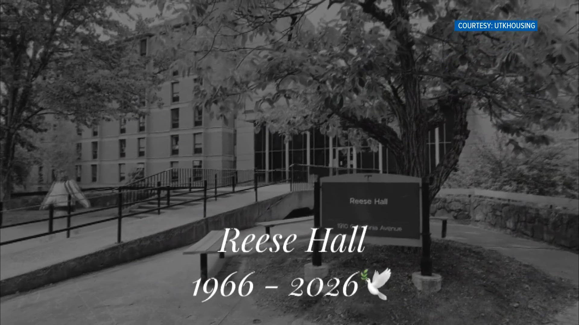 UTK students say goodbye to Reese Hall
