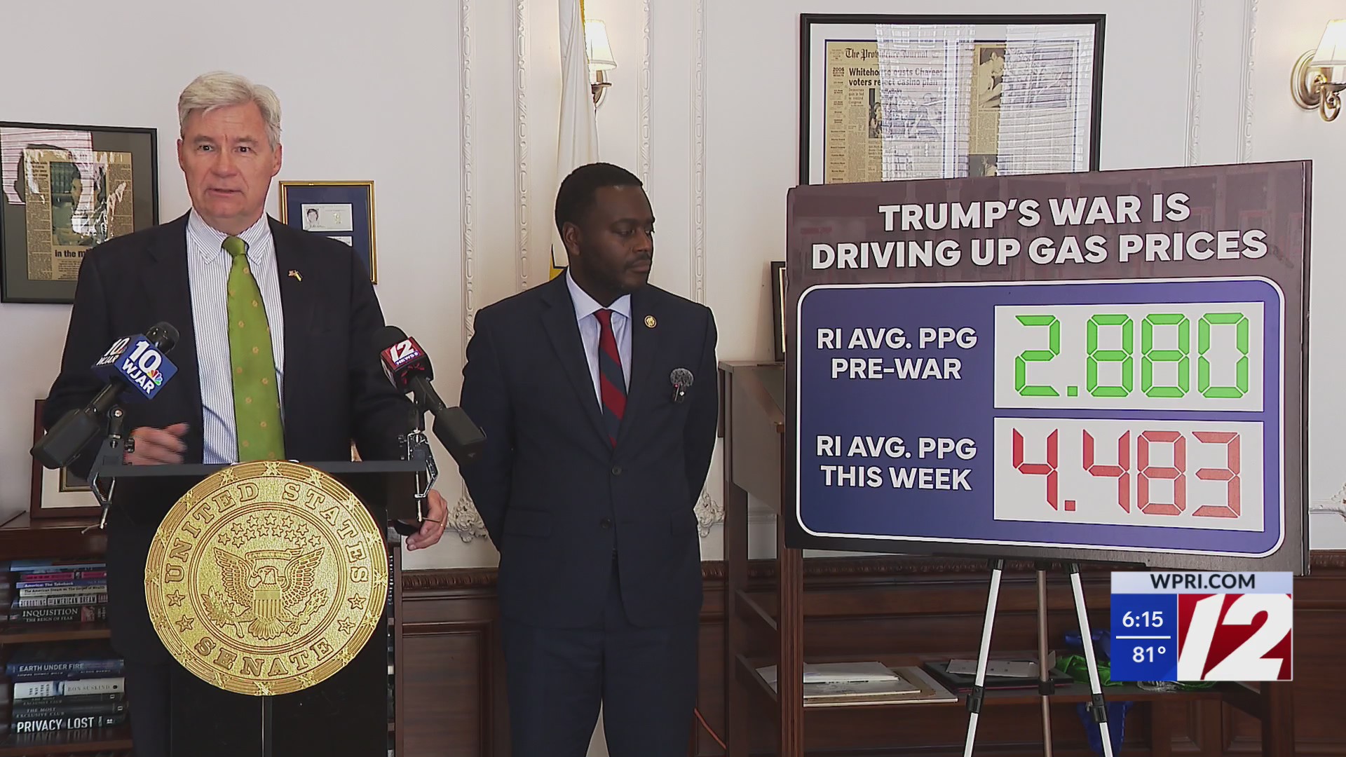 RI delegation pushes for legislation that would claw back profits from ...