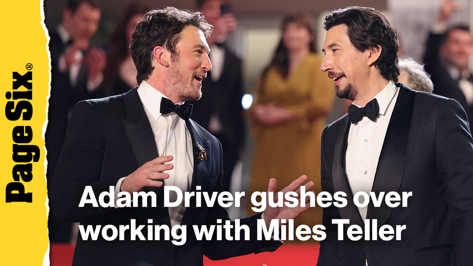 Adam Driver gushes over working with Miles Teller on 'Paper Tiger'