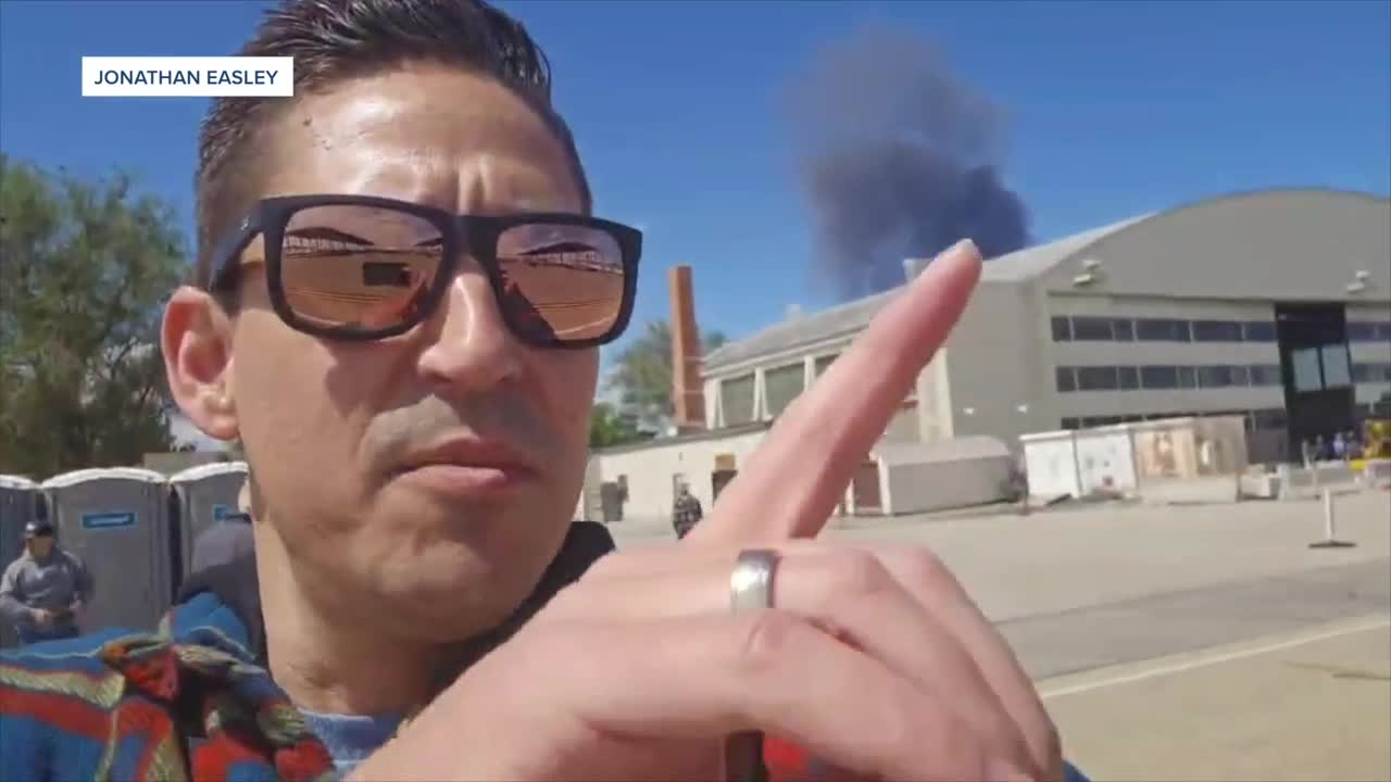 Neighbors recount moments after F-18 Growler crash at Mountain Home Air ...
