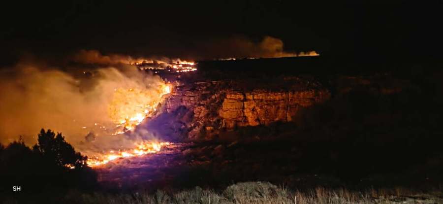 ‘These fires have been a beast’: Cimarron County fights multiple wildfires