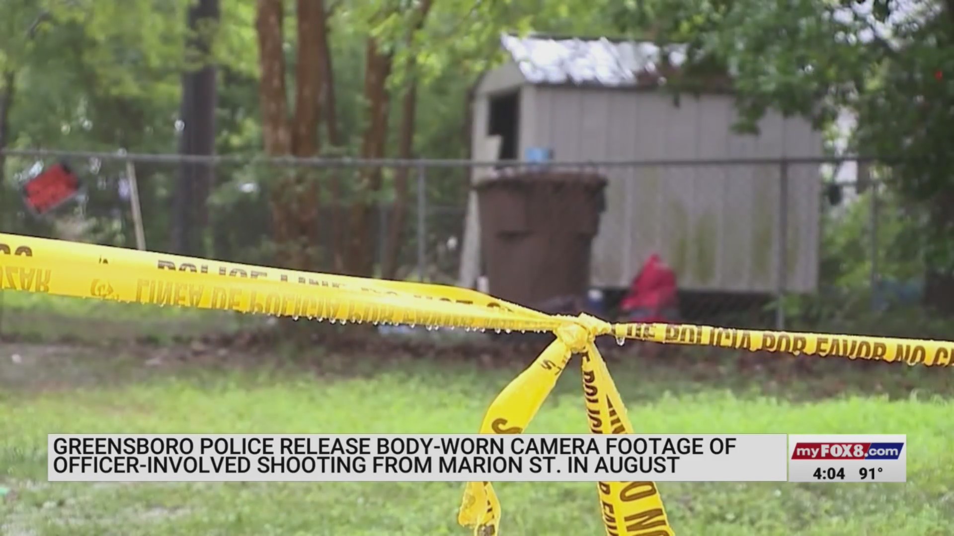 Greensboro police release body-worn camera footage after fatal officer ...