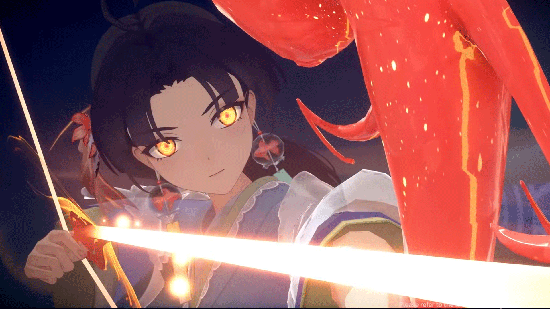 Strinova - Official 'Blooming Nightdance' Chiyo gameplay trailer