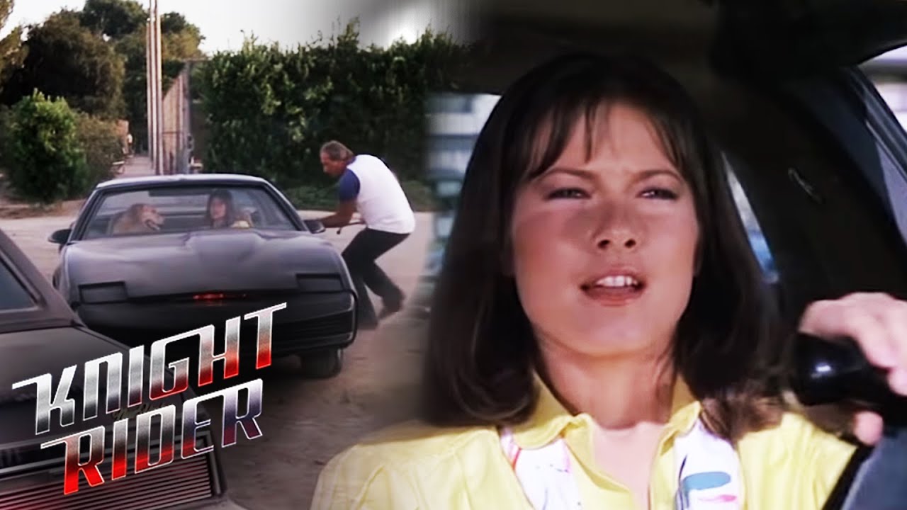 Blind witness drives KITT Knight Rider