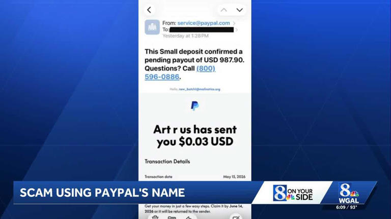 Scammers impersonating PayPal in phishing emails | Sending fake payment ...