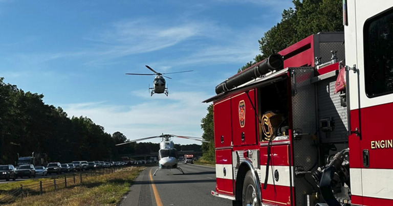 One dead, three injured in I-40 crash in Sampson County, troopers say