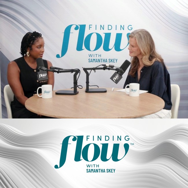 Finding Flow podcast with Samantha Skey