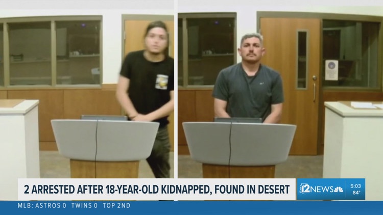 2 men arrested after 18-year-old kidnapped, found tied up in remote ...