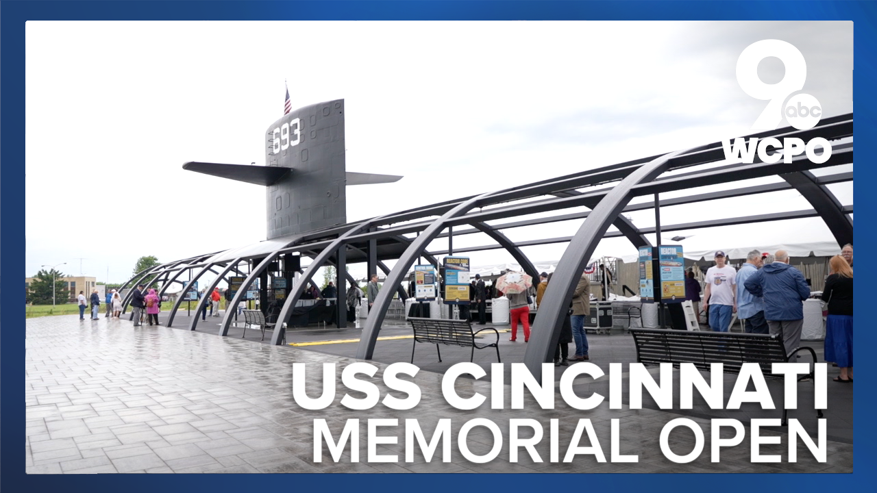 USS Cincinnati Memorial opens to the public