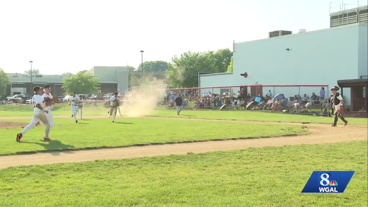 Hempfield defeats Cedar Cliff in the district baseball quarterfinals 8-3