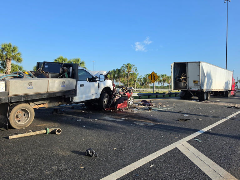 Winter Haven man dies in a three-vehicle crash on the Polk Parkway