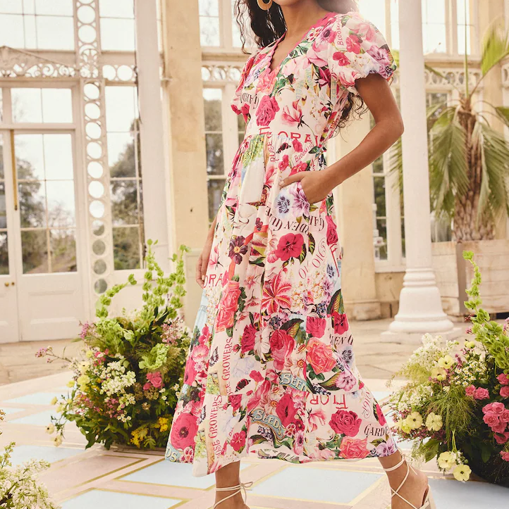 A high street hero, Ruth Langsford's Next floral dress is ideal for the ...