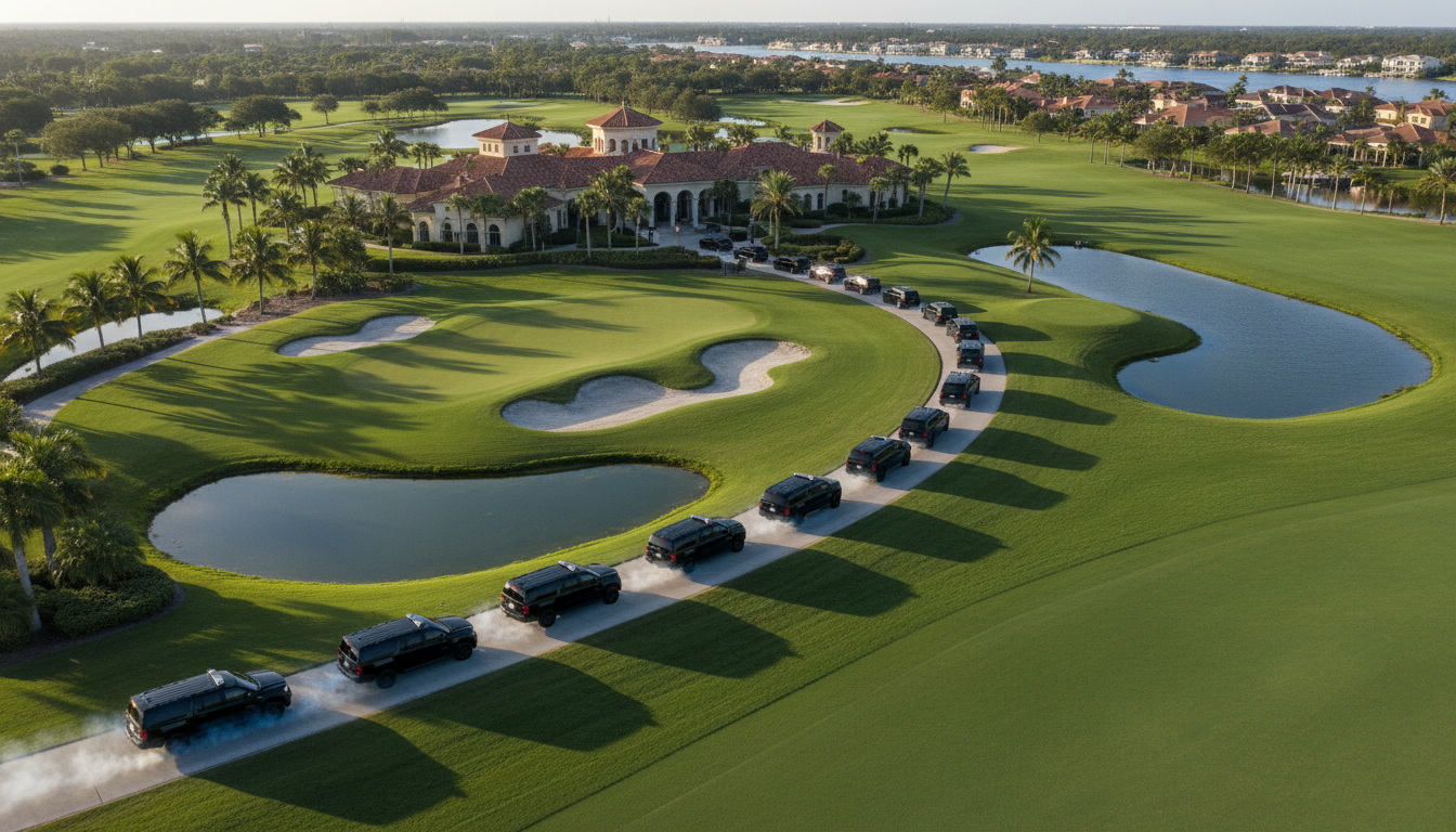 Trump’s sudden golf exit sparks health questions online