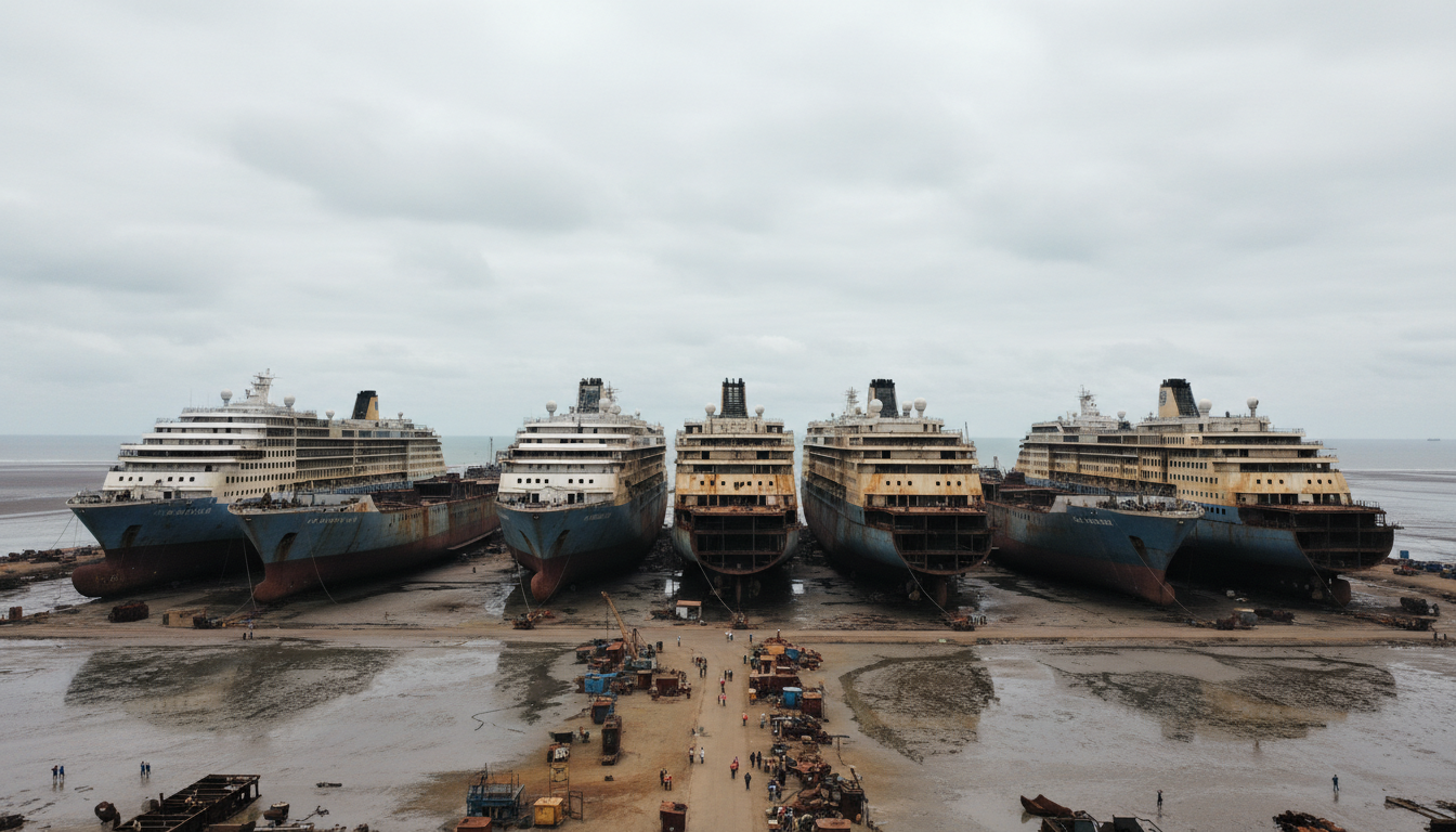 What actually happens to cruise ships when they are retired? Inside the ...