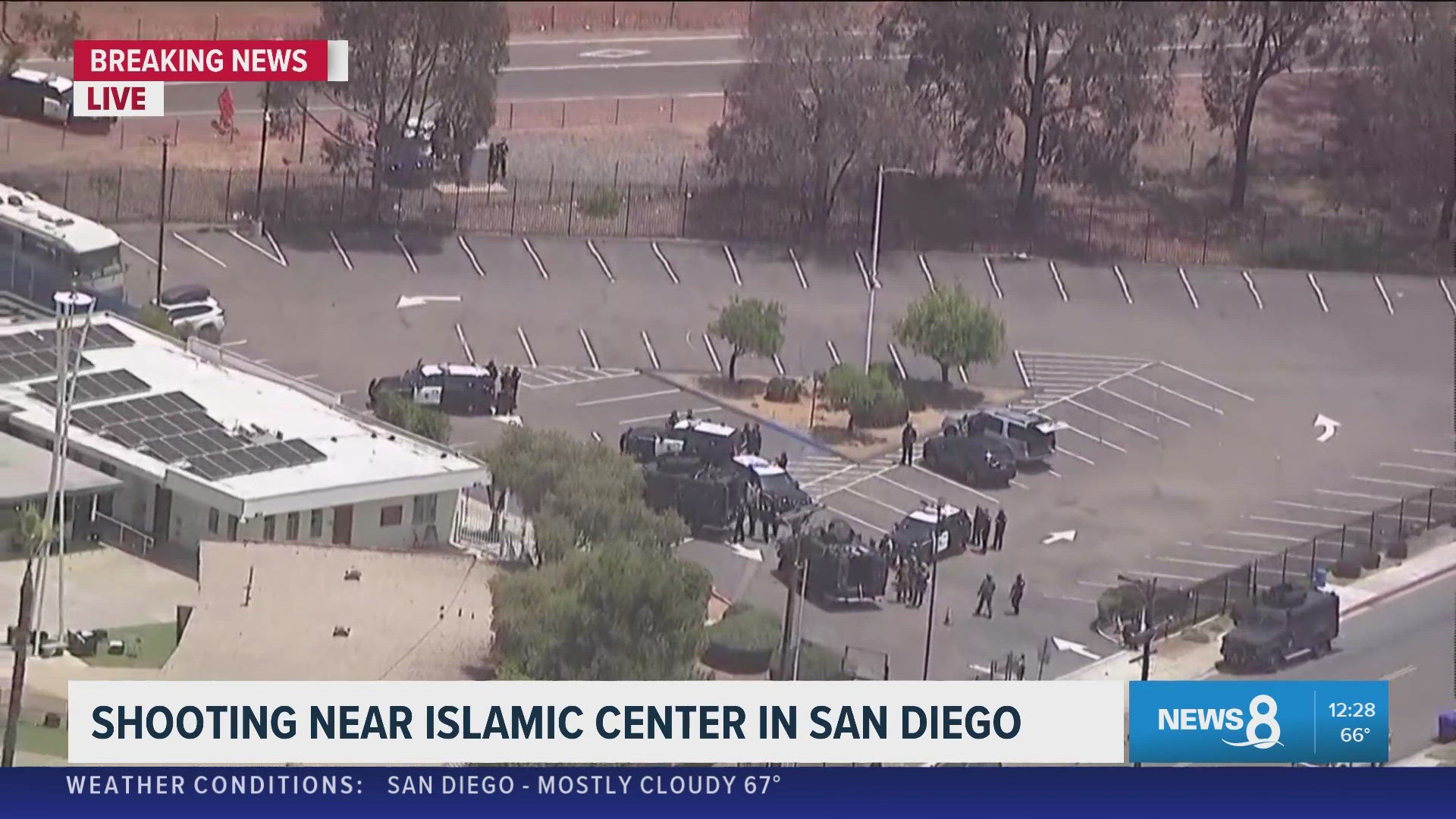 Reports of active shooter near Islamic Center in San Diego