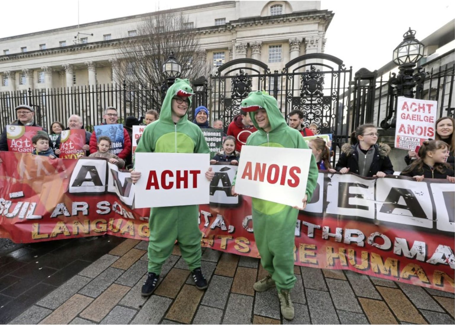 DUP minister says Sinn Fein 'dragging their feet' on Irish language ...