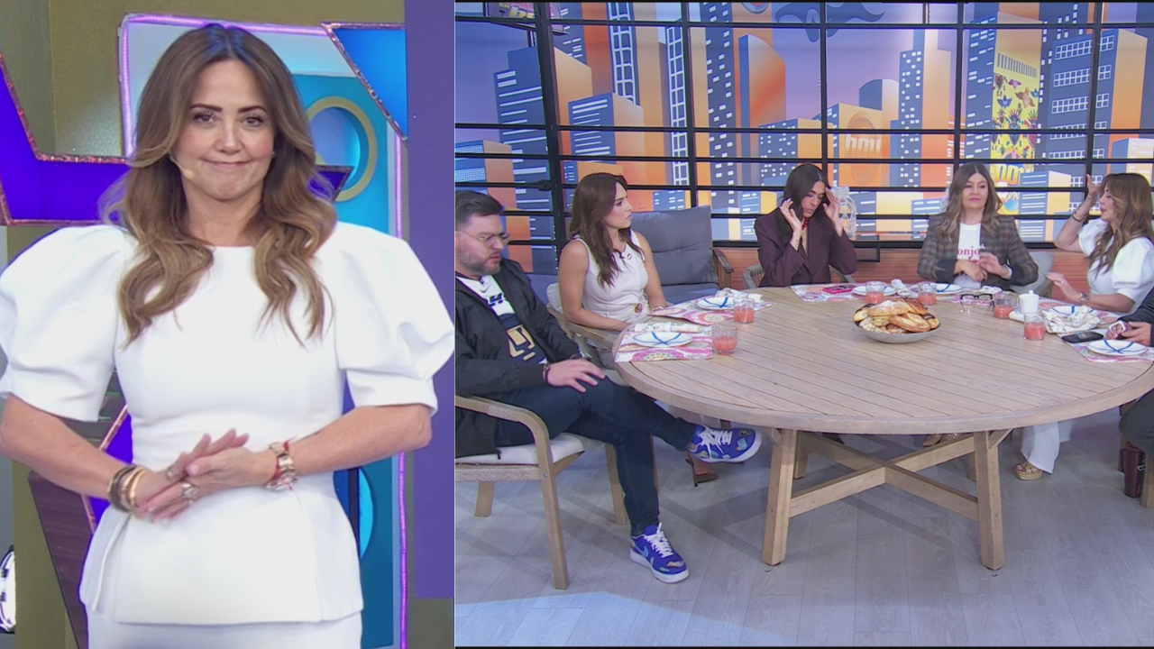 Andrea Legarreta anuncia en vivo cambios drásticos: con voz ...