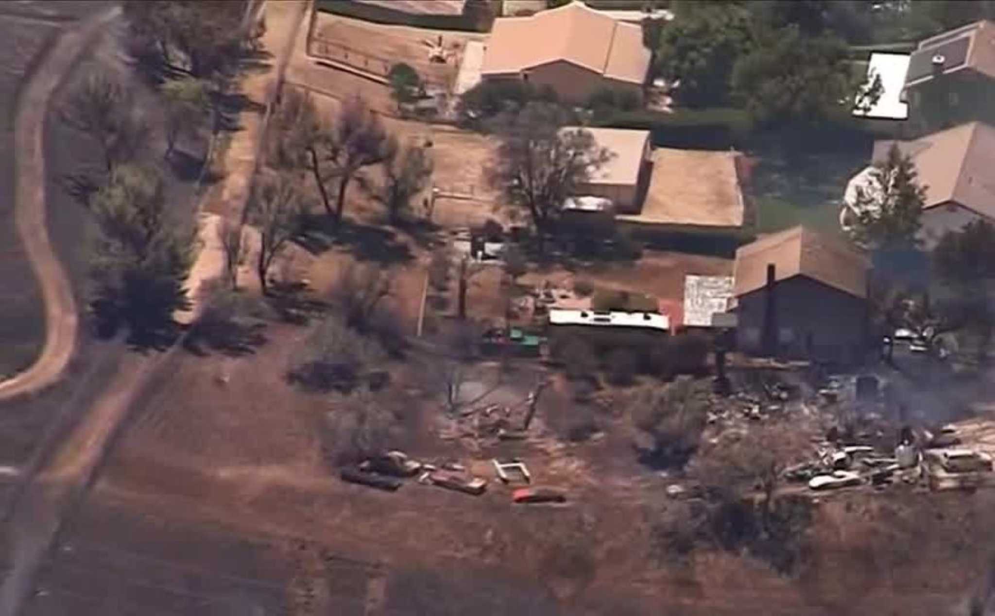 Sandy fire: At least one home destroyed, evacuations in Simi Valley