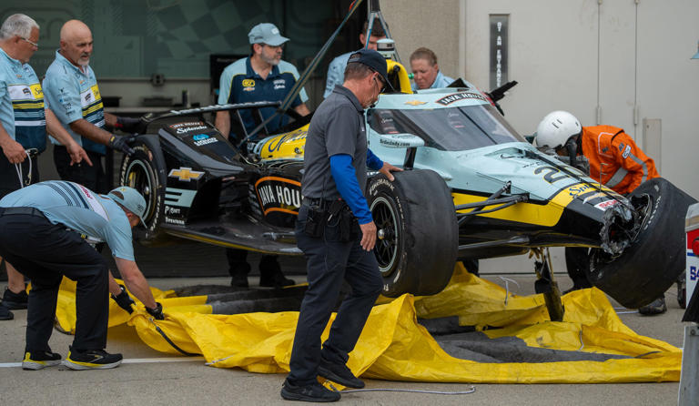 Alexander Rossi explains Indy 500 practice crash, expects boot to come ...
