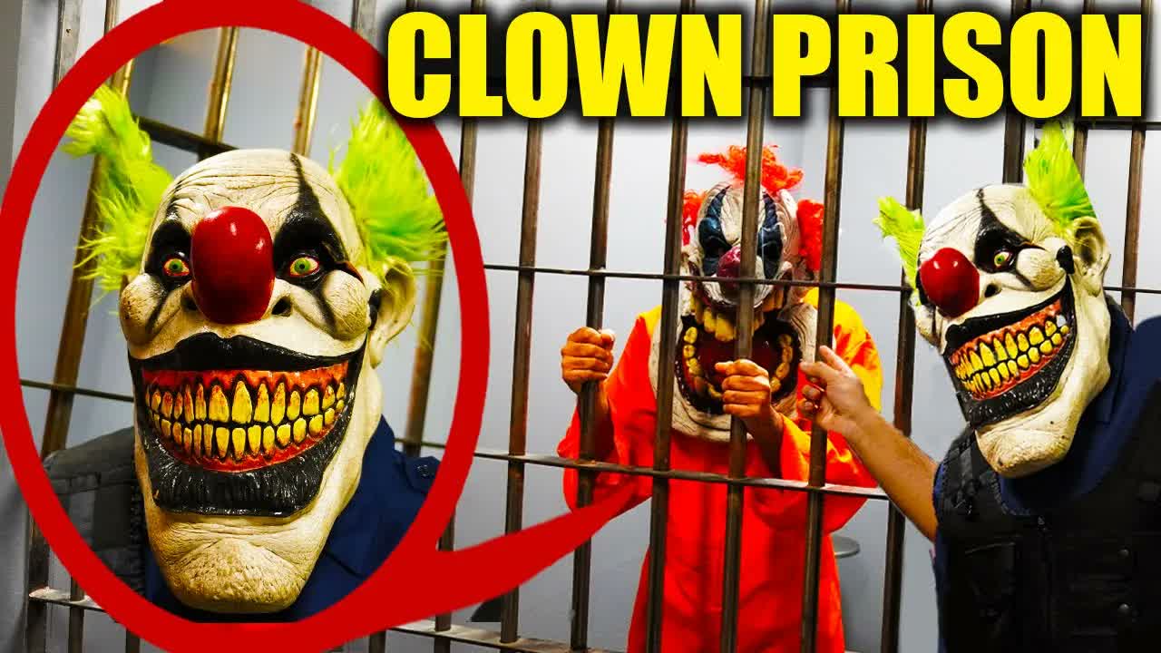 If you ever get taken to clown prison, this is how you escape ...