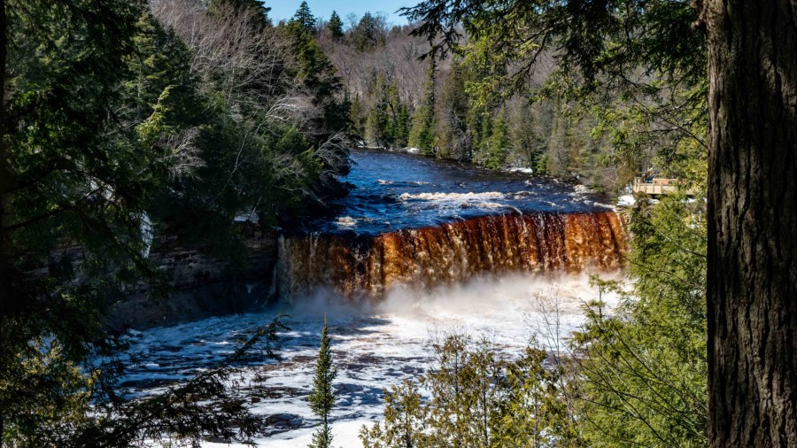 New boardwalk opens up access to Tahquamenon Falls