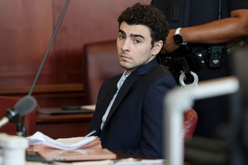 Luigi Mangione frowns and shows concern as judge rules gun and ...