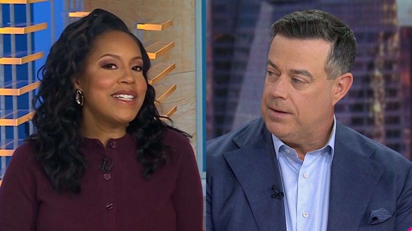 Carson Daly gets emotional while filling in on 'Today'
