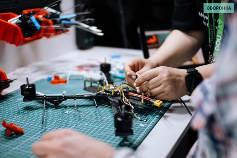 A drone made every three minutes: Ukraine's Vyrii Industries showcases ...