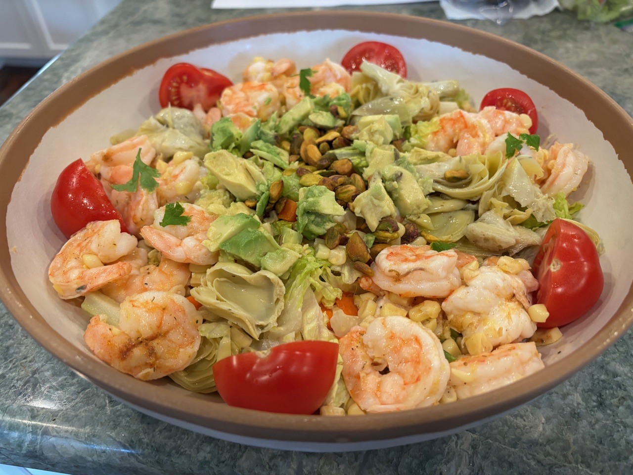 Seriously simple: Roasted shrimp and corn salad, a colorful prelude to ...
