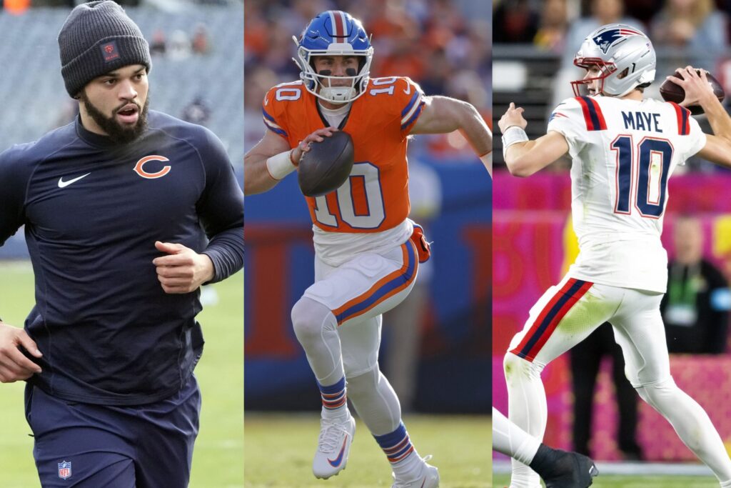 Bo Nix ranked ahead of Drake Maye & Caleb Williams in ex-Broncos star’s ...