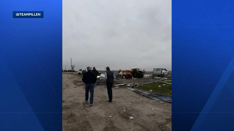 Photos: Nebraska Gov. Jim Pillen shares scenes of tornado damage after ...