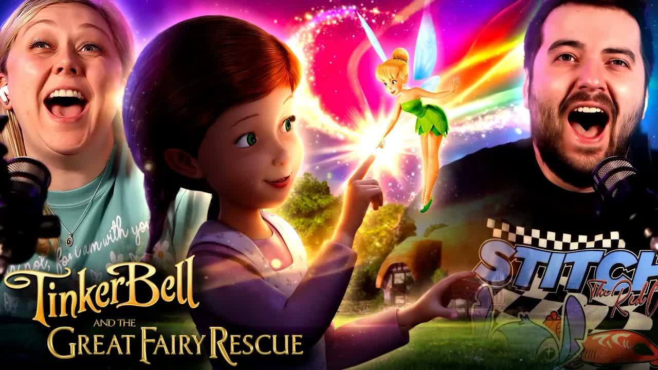 Tinkerbell And The Great Fairy Rescule | Movie Reaction | First Time ...
