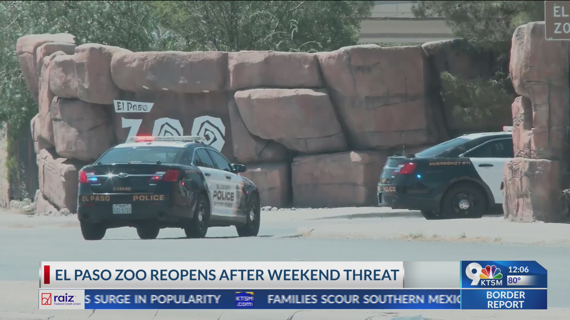 El Paso Zoo back open