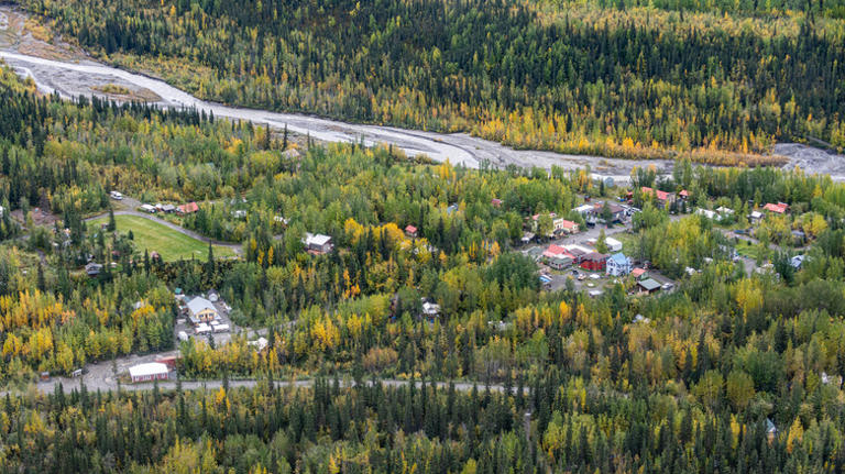 Alaska's once-thriving mining town is now an almost abandoned remote ...