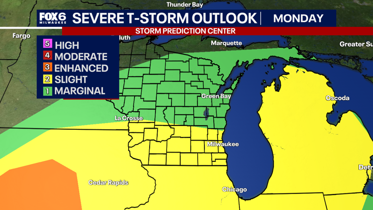 Southeast Wisconsin weather: Strong to severe storms into Tuesday