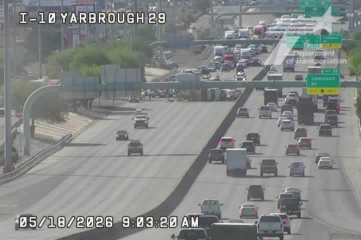 I-10 west at Yarbrough exit reopens after crash