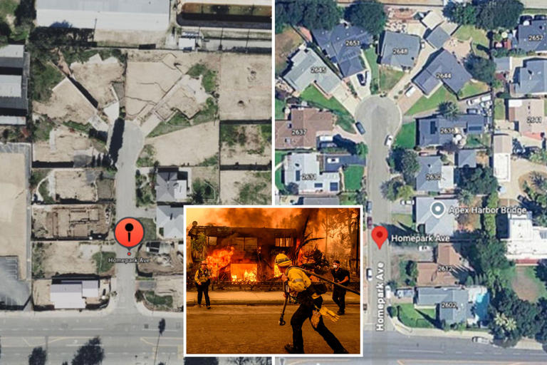Google Maps slammed for hiding brutal reality of LA fires ahead of ...