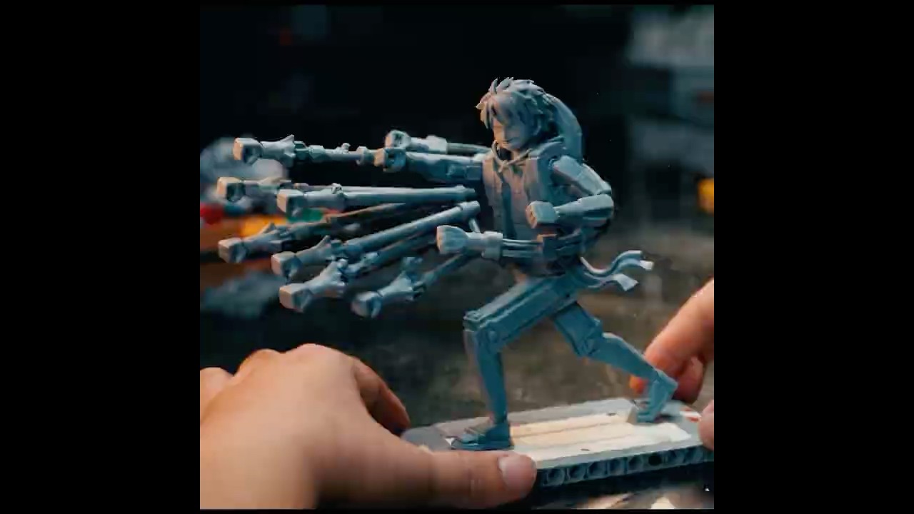 Epic 3D printed Luffy on the new Elegoo Jupiter 2