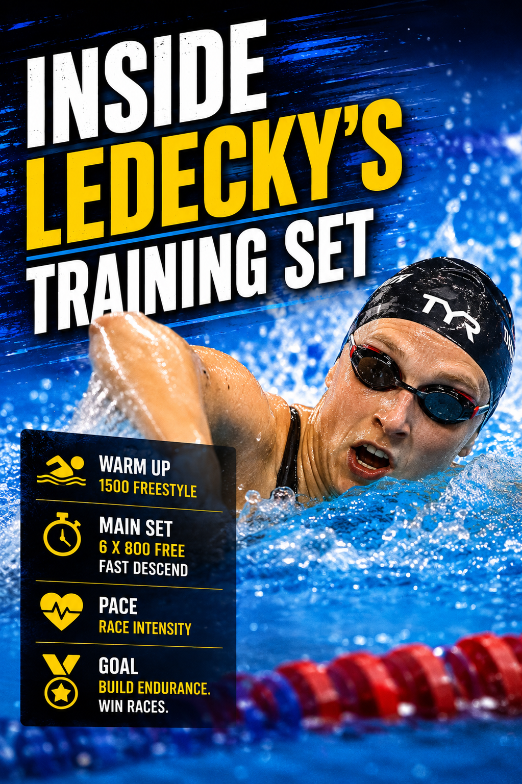How Katie Ledecky trains: The regimen behind her record-breaking ...
