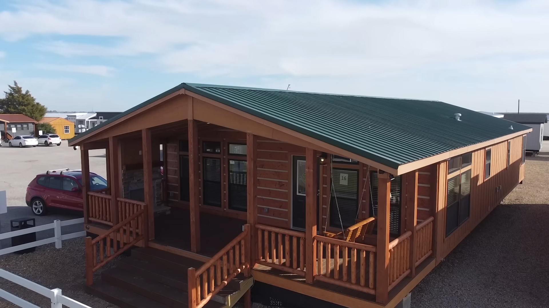 "Sequoia XL 853fp" by Platinum Cottages | 2 bed, 2 bath mobile home tour
