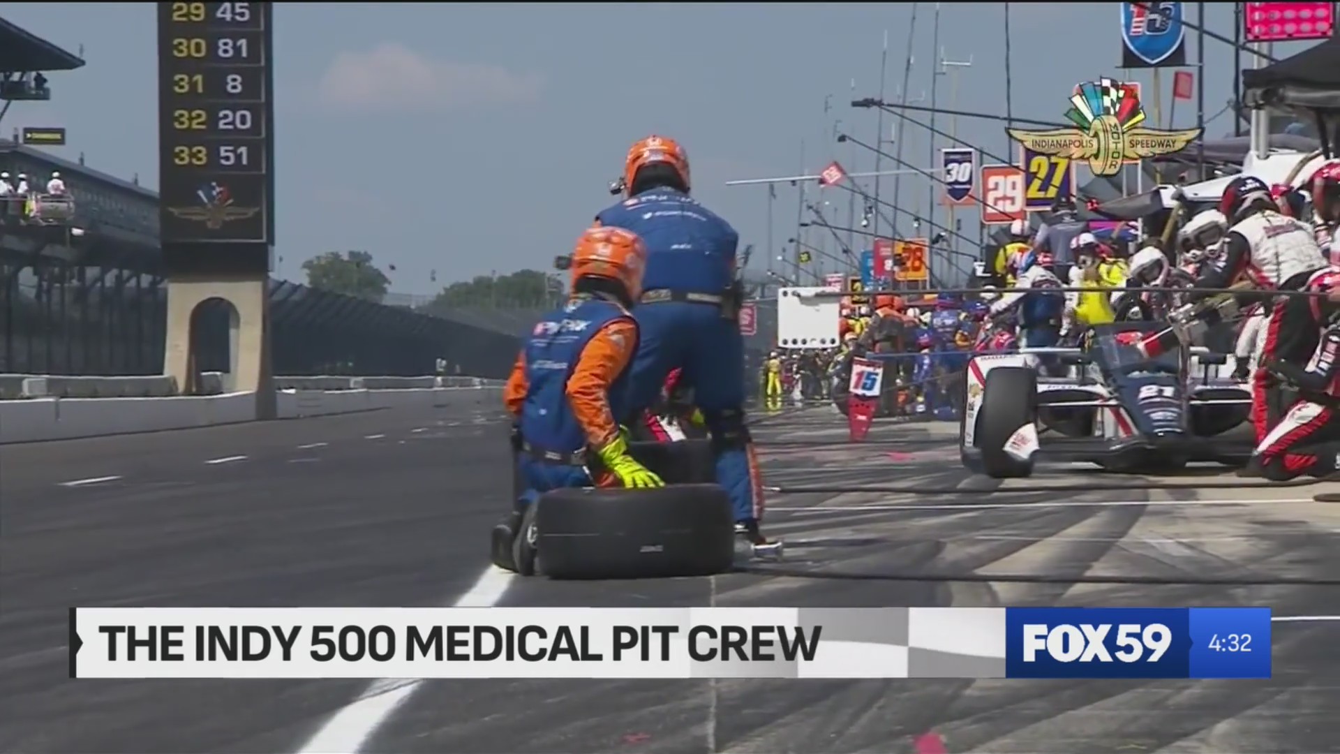 IU Health pit medical team just feet from IndyCar action at IMS