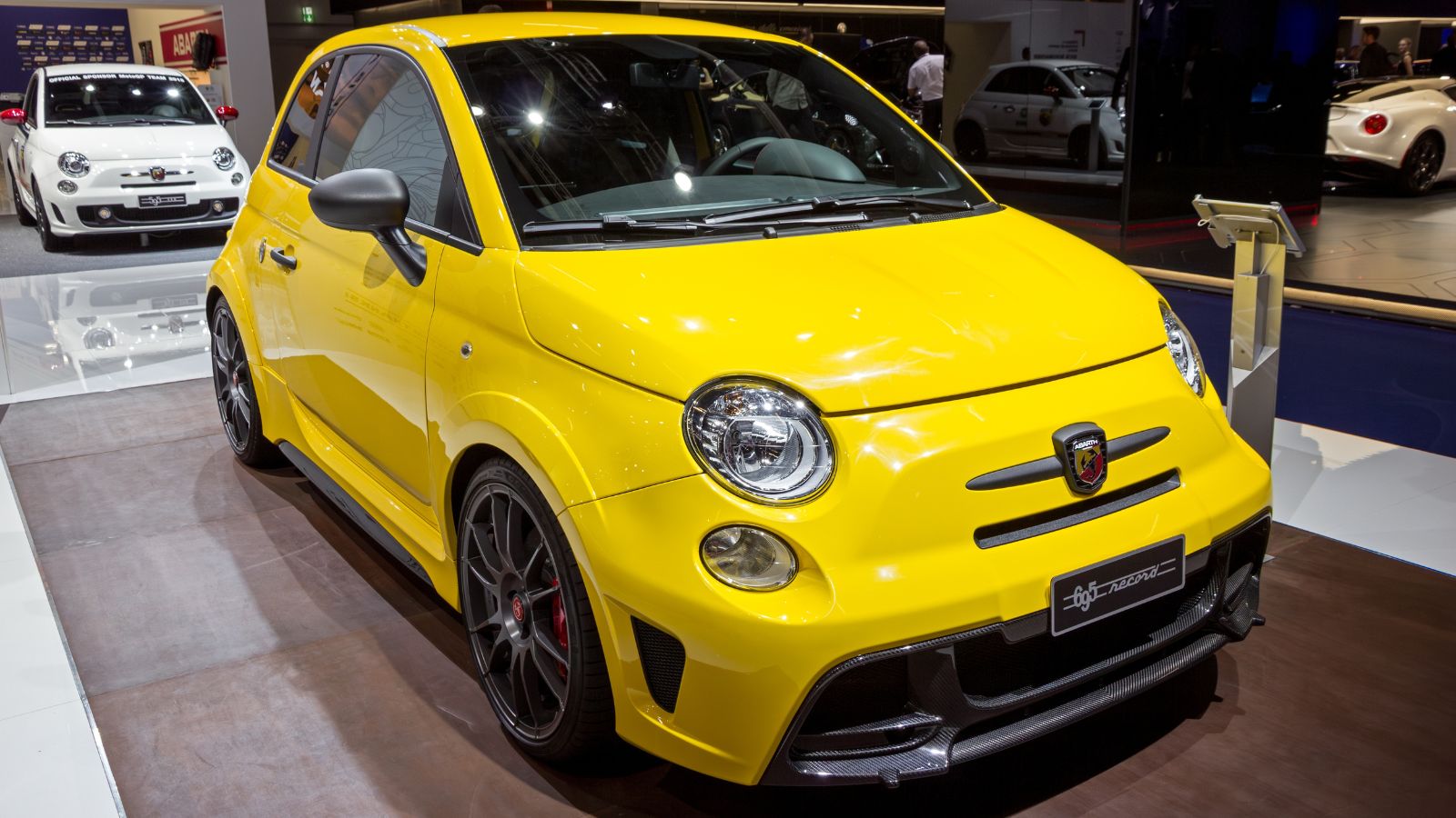 8 small cars that are actual rocketships