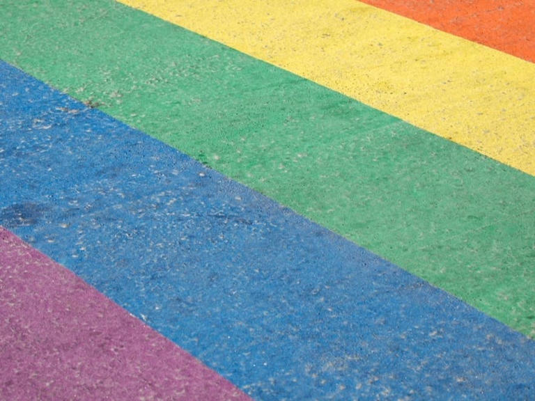 LGBTQ activists defy West Orange, pride rainbows return to town hall