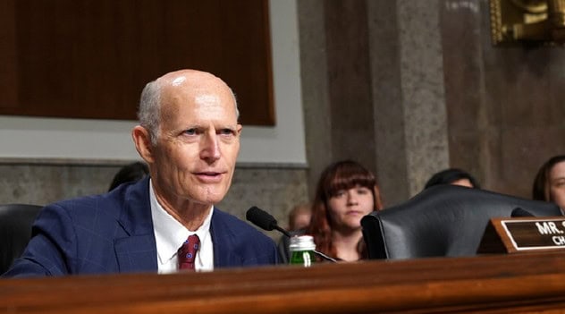Florida Sen. Rick Scott calls for air strikes as Trump faces Strait of ...