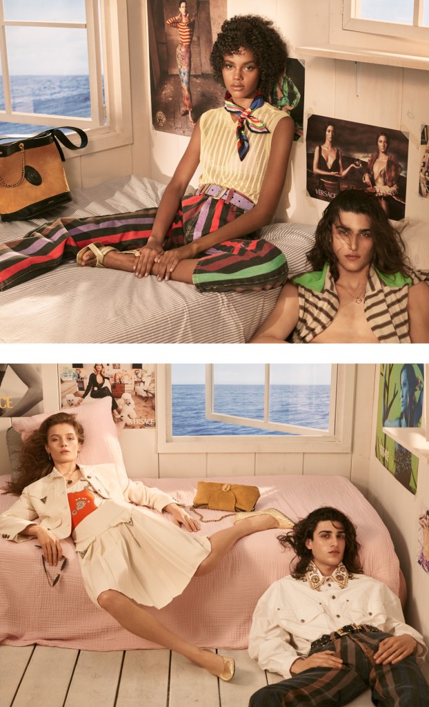 Steven Meisel photographs the Prada-esque 2026 Versace 'La Vacanza ...